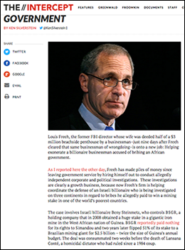 Louis Freeh's latest investigation: Billionaire Businessman accused of ...