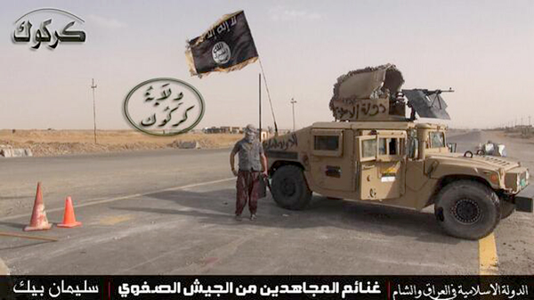 Isis captured 2,300 Humvee armoured vehicles from Iraqi forces in Mosul ...