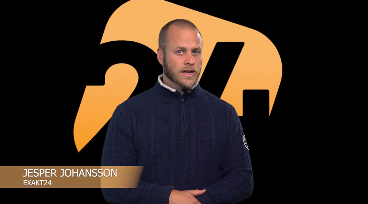 Jesper Johansson, aug 2020. Foto: Exakt24.se - NewsVoice