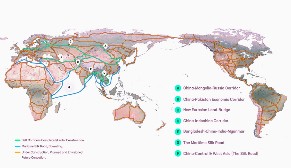 China's Belt and Road (BRI) project aims to develop cultural and ...
