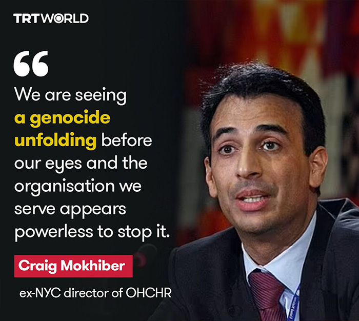 Craig Mokhiber - A Top UNHCR Official Resigns Due to the UN’s ...