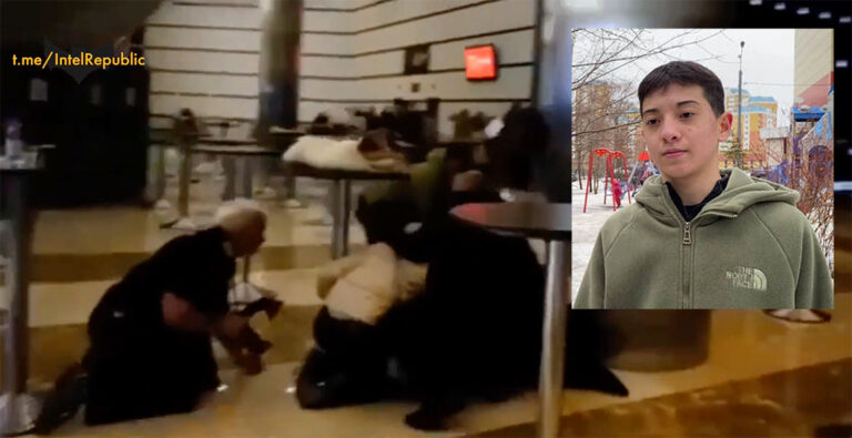 15-åriga Islam Khalilov hjälpte 100 personer i säkerhet under ...