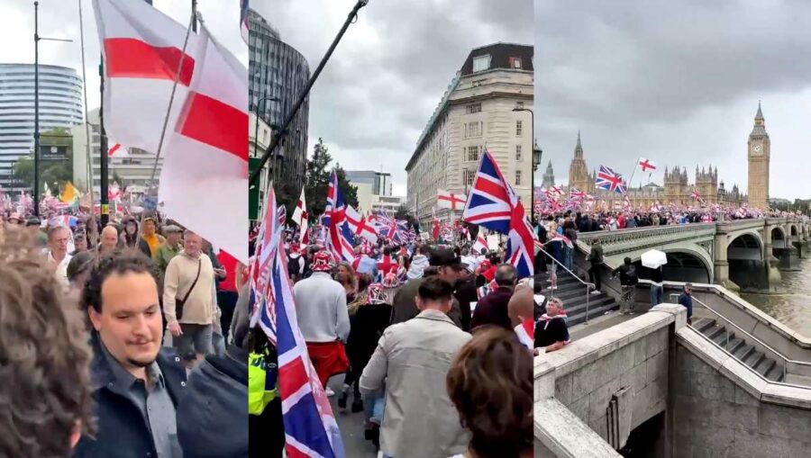 Massive Protest in London - 100,000 to 1 Million Participants - NewsVoice