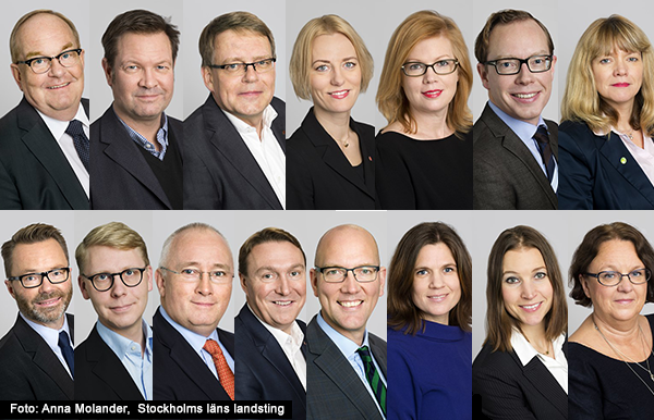 Landstingsråden 2015 i Stockholms Läns Landsting - Foto: Anna Molander ...